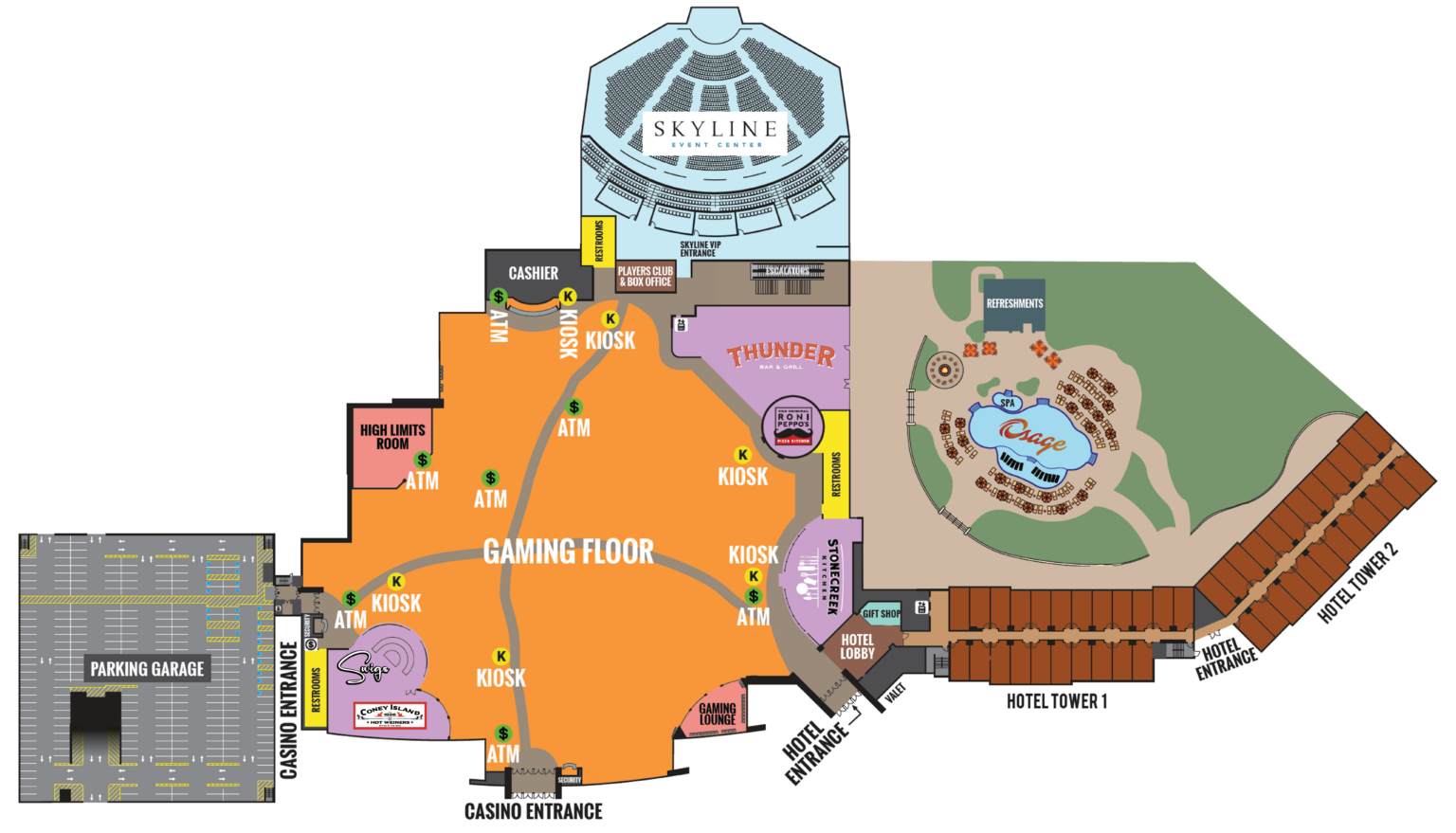 Hotel Tulsa - Osage Casinos